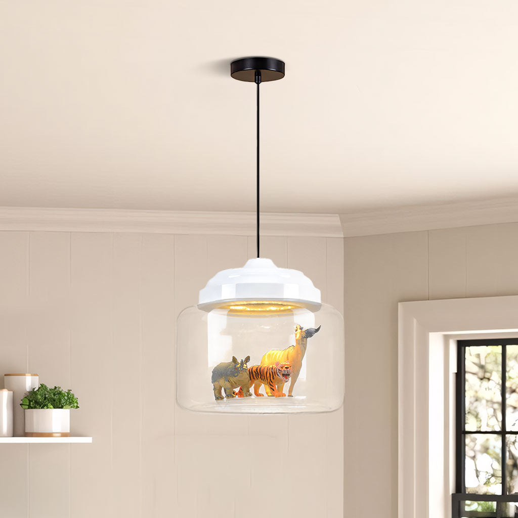 Calliope Zoo Glass Pendant Light